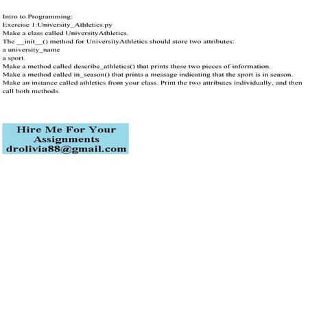 Intro to ProgrammingExercise 1University_Athletics.pyMake a cl.pdf