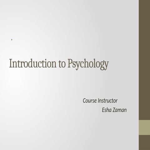 psychological perspectives | PPT