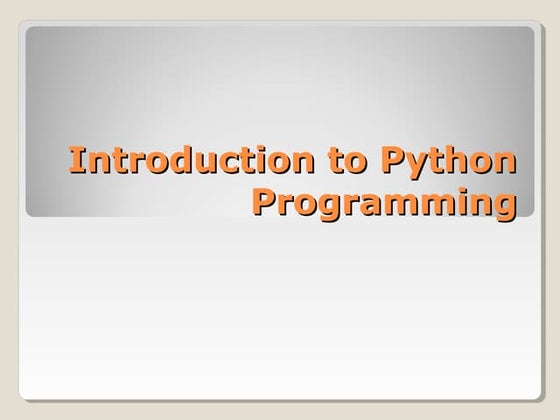 Full Python In 20 Slides Ppt 1335