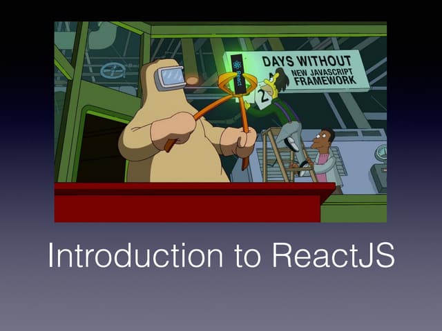 Introduction To Reactjs Pdf Web Development Internet