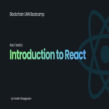 Introduction to React - Blockchain UNN.pdf