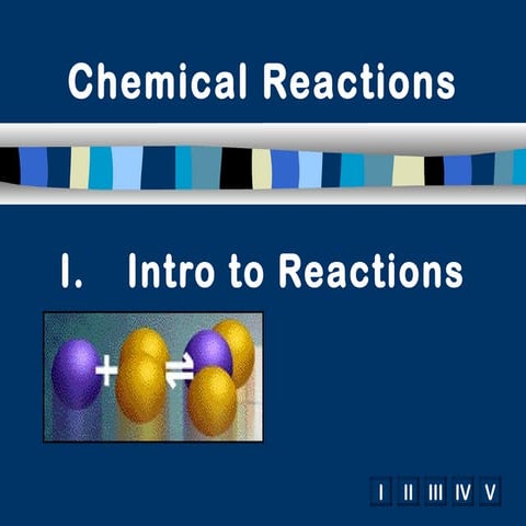 Intro to reactions | PPT | Chemistry | Science