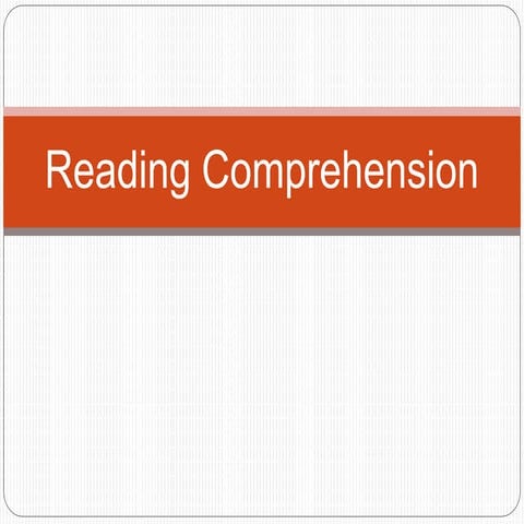 Intro to Reading Comprehension.pptx