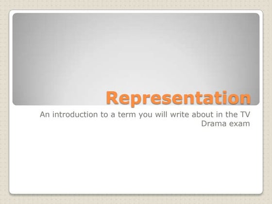 Mediation and representation | PPT