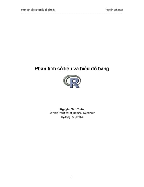 Giới thiệu về khóa học với R - Ranalytics.vn