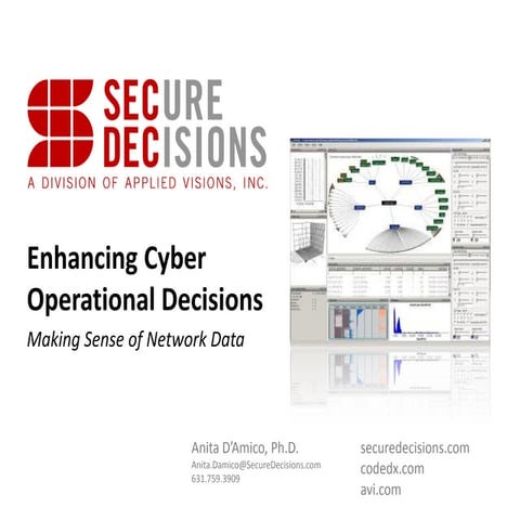 Secure Decisions - Cyber Security Sensemaking | PDF
