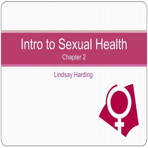 Intro to sexual health powerpoint | PPTX