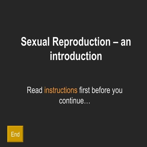 Introduction to sexual reproduction | PPT