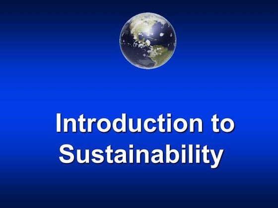 Introduction to SDGs - PPT.pptx presentation | PPTX