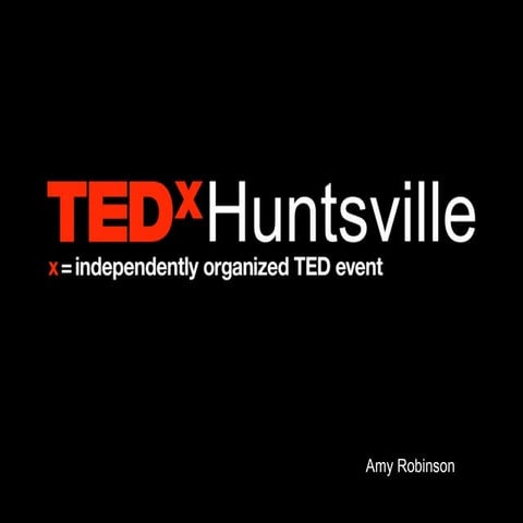 Intro to TEDx | PPT