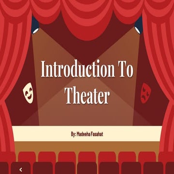 Intro to theater and its role in it .pptx