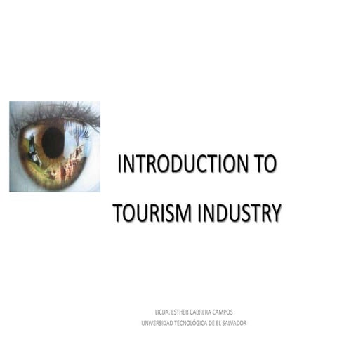 Chapter 1 : Introduction to Travel and Tourism By Md Shaifullar Rabbi | PDF