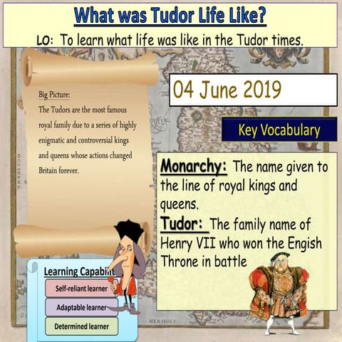 Intro to Tudor life | PPTX