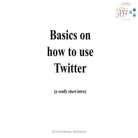 Intro to twitter use | PPT