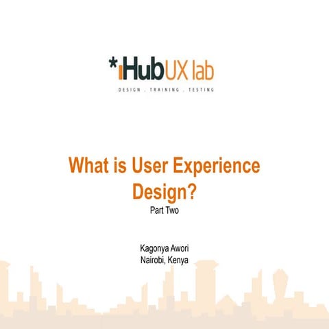 Intro to UX part two | PPT