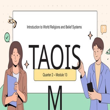 Taoism, Introduction to World Religion.pptx