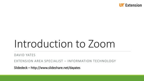 Presentation on zoom app | PPT