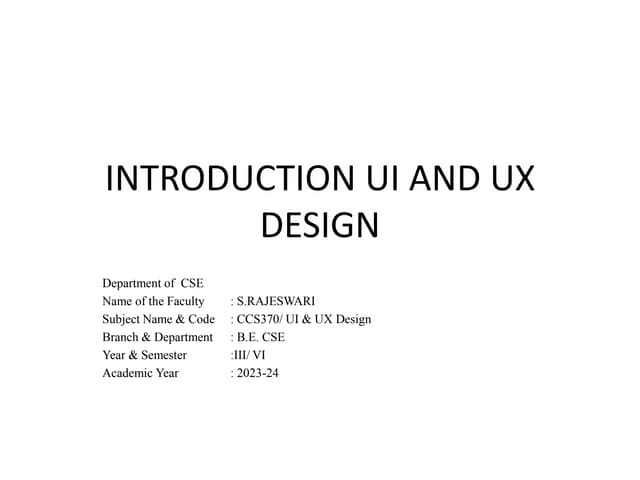 A Beginner's Guide To The Difference Between UX and UI Design.pdf | Desktop Publishing ...