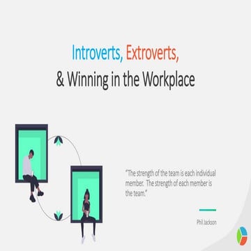 It Takes All Kinds Introverts, Extroverts, and Winning in the Workplace ...