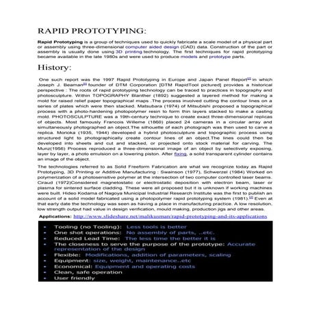 Introduction to rp | PDF