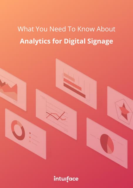What is interactive digital signage - Infographic | PDF