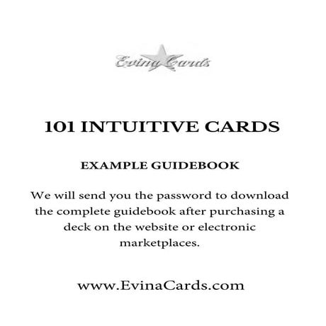 Intuitive oracle cards | PDF