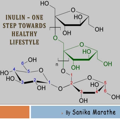 Inulin one step towards healthy lifestyle | PPT