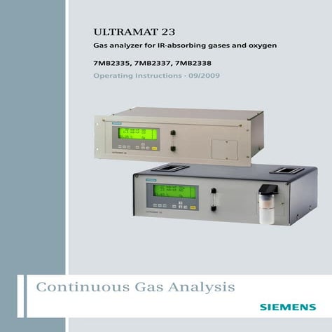 In ultramat 23 | PDF