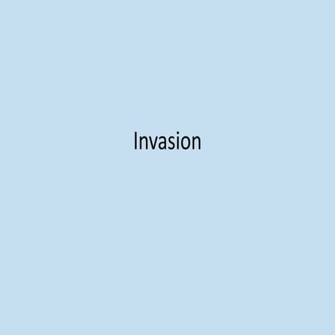 Invasion | PPTX