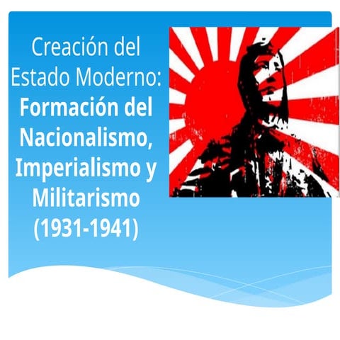 Invasión japonesa a Manchuria 1931-1932 | PPTX
