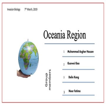 Invasion biology | PPT