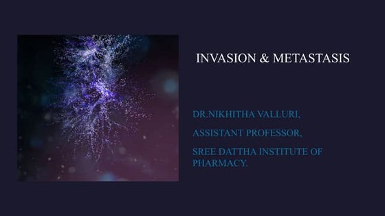 Metastasis | PPTX