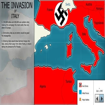 Invasion of italy nicholas bourdakos | PPT