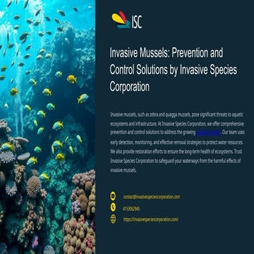 Invasive Mussels Prevention and Control Solutions by Invasive Species ...