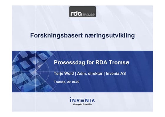 Søknadsskjema 2010 | ODT