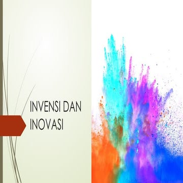 Invensi dan Inovasi terhadap ekonomi.pptx