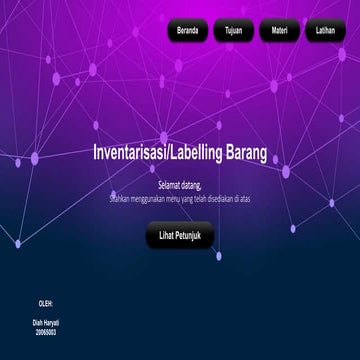 Inventarisasi atau Labeling Barang.pptxx | PPTX