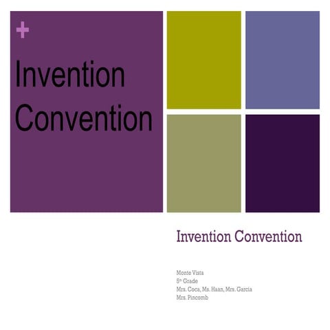 Inventionconventiontemplate1 | PPT | Internet for Beginners | Internet