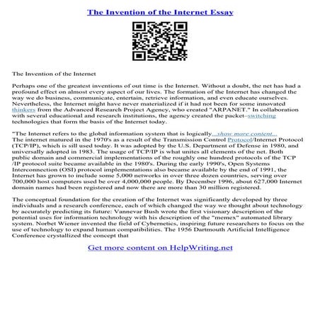 Invention Essay | PDF