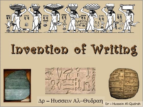 The history of writing | PPT