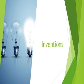 Inventions | PPT