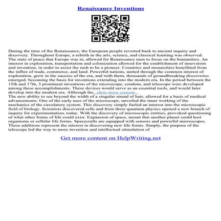 Inventions Essay | PDF