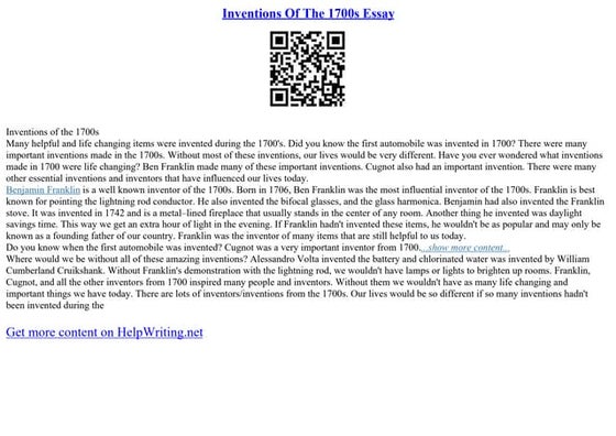 Inventions that changed the world | PPT