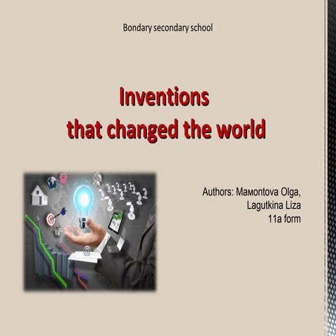 Inventions that changed | PPT