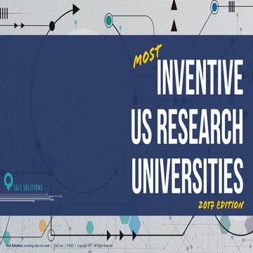 Inventive US Research Universities | PPT