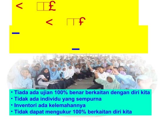 Inventori Personaliti Warna Sidek | PPTX