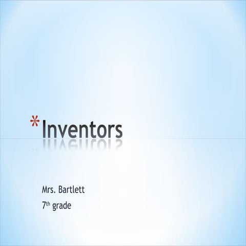 Inventors | PPT