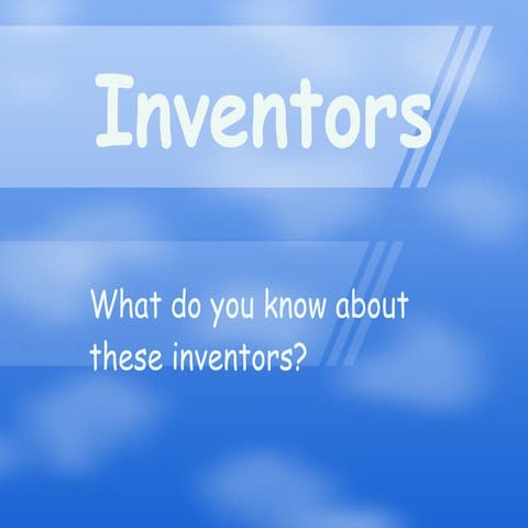 Inventors | PPT
