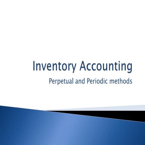 Inventory accounting | PPTX
