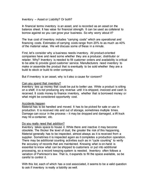 Slow Or Non Moving Inventory, Dispose Off Or | PPTX